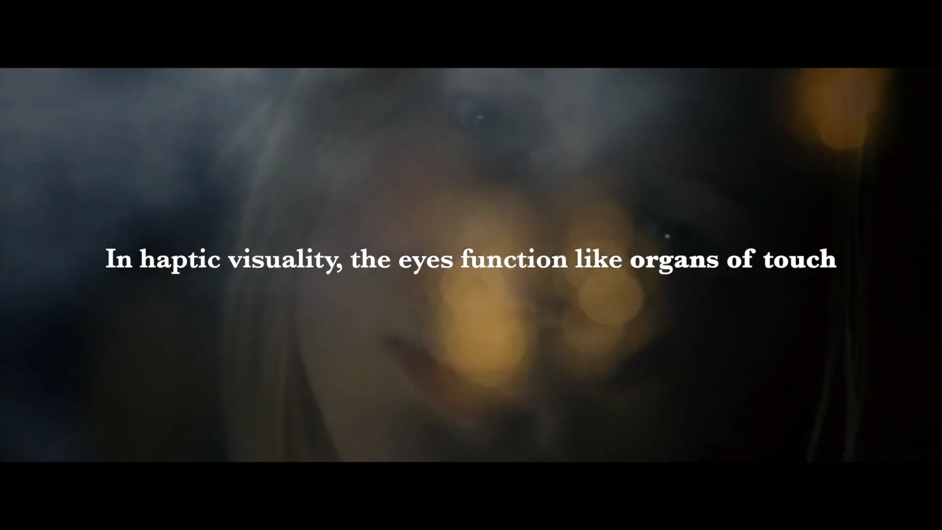 Haptic visuality in Lynne Ramsay's films on Vimeo