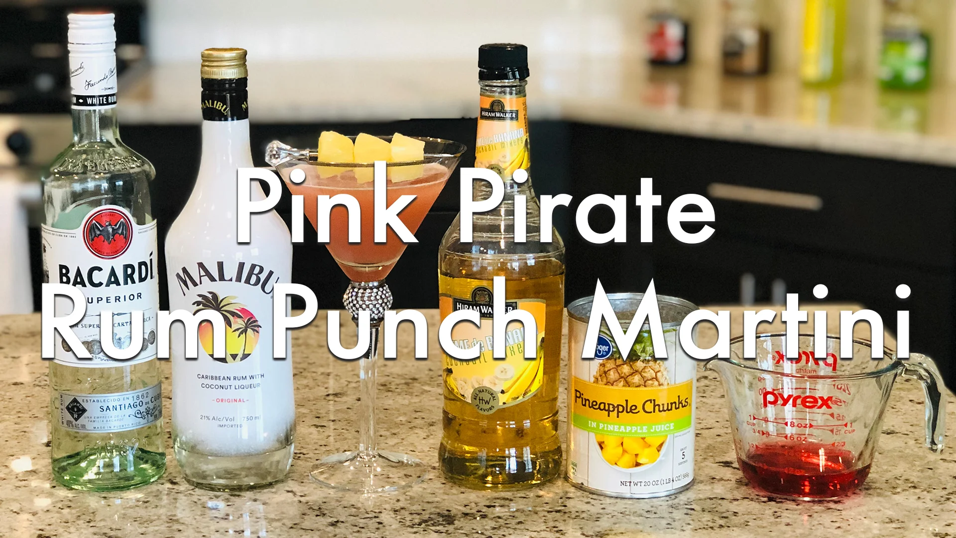 Pink Pirate Rum Punch on Vimeo