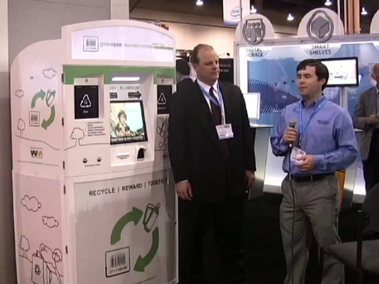 Inside the Greenopolis recycling kiosk | Kiosk Marketplace