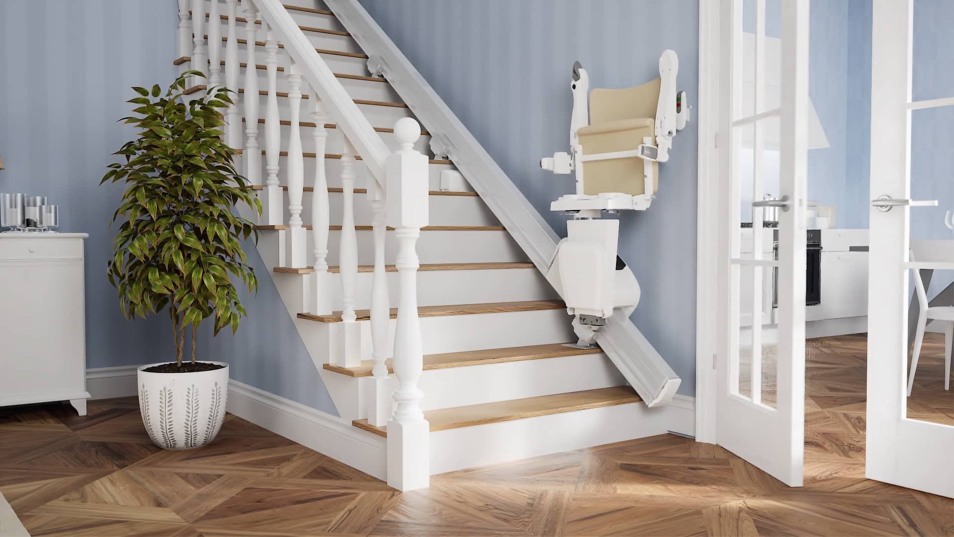 Handicare 1100 - Slide Track - A unique solution on Vimeo