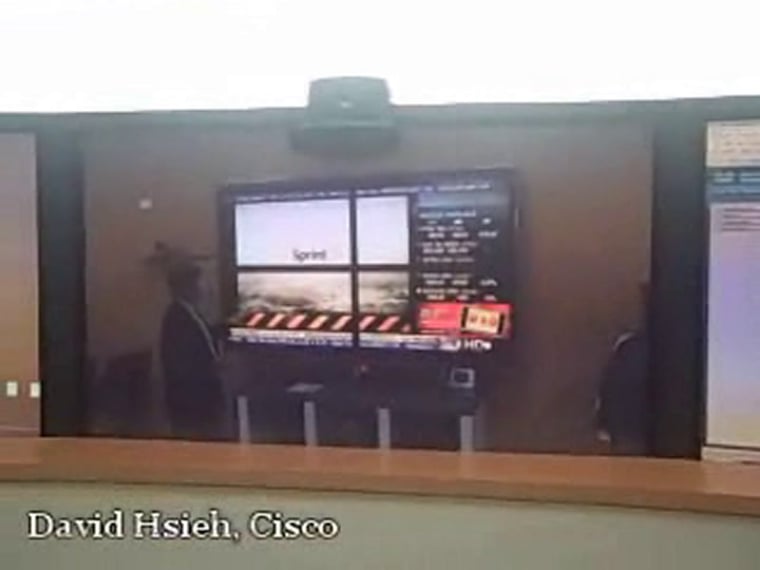Cisco video surveillance demo through digital signage | Digital Signage ...