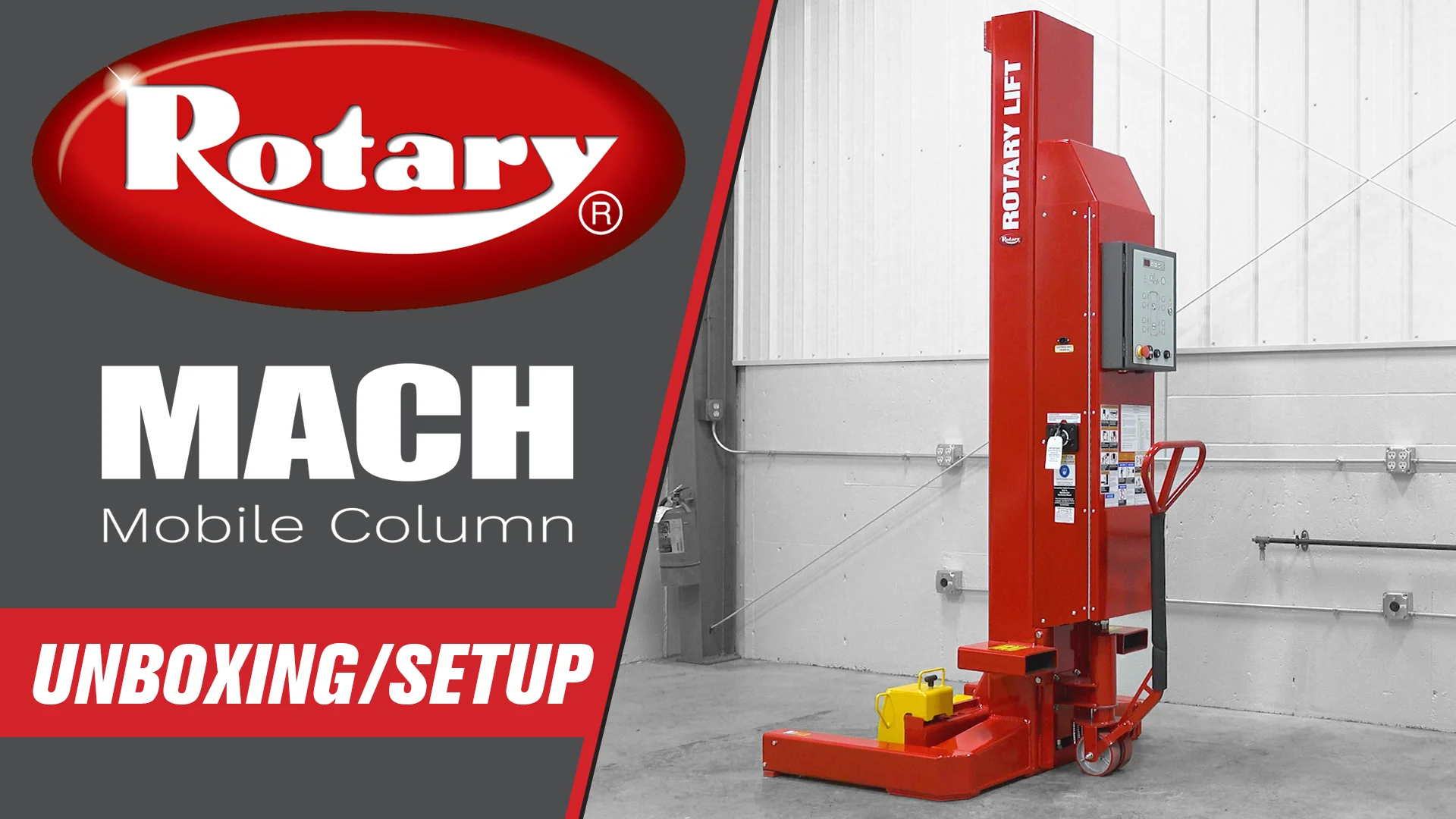 Rotary MACH™ Mobile Column Unboxing and Setup on Vimeo