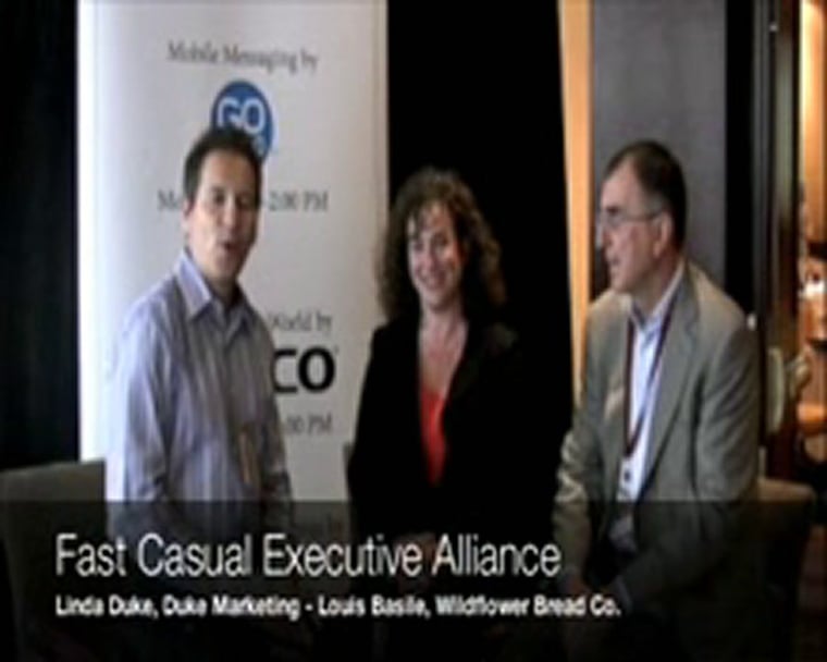 2008 Fast Casual Summit: Louis Basile & Linda Duke | Fast Casual