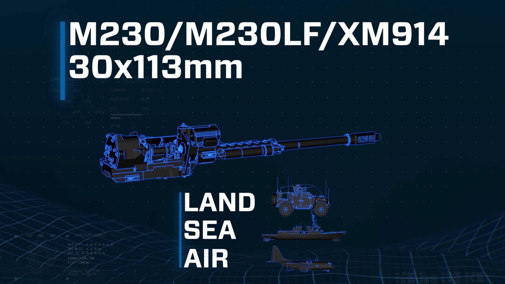 30mm Bushmaster® M230 Cannon on Vimeo