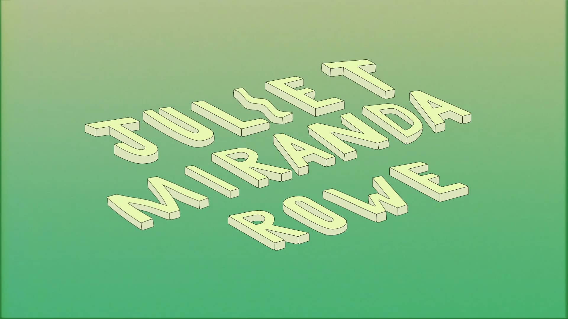 Juliet Miranda Rowe 2020 SHOWREEL on Vimeo
