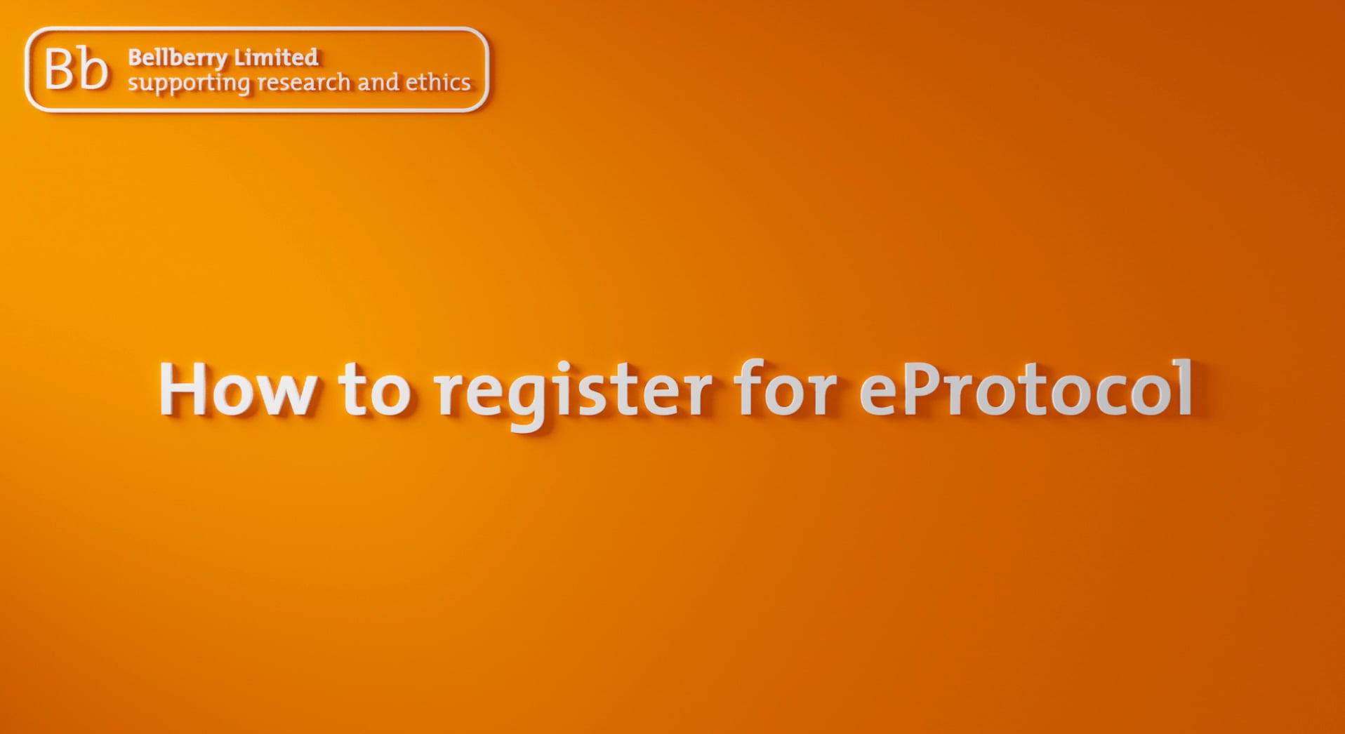 How to Register for eProtocol | Videos & Movies on Vimeo