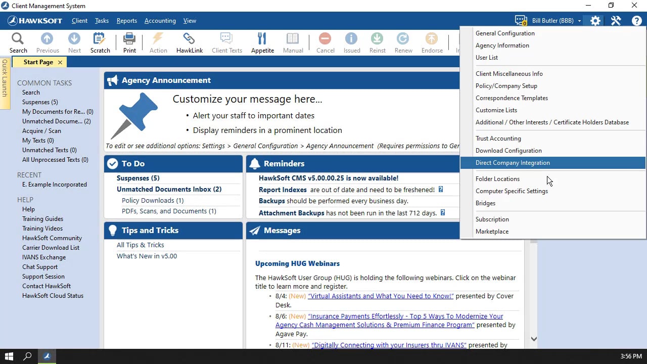 What's New in HawkSoft Version 5.0 on Vimeo