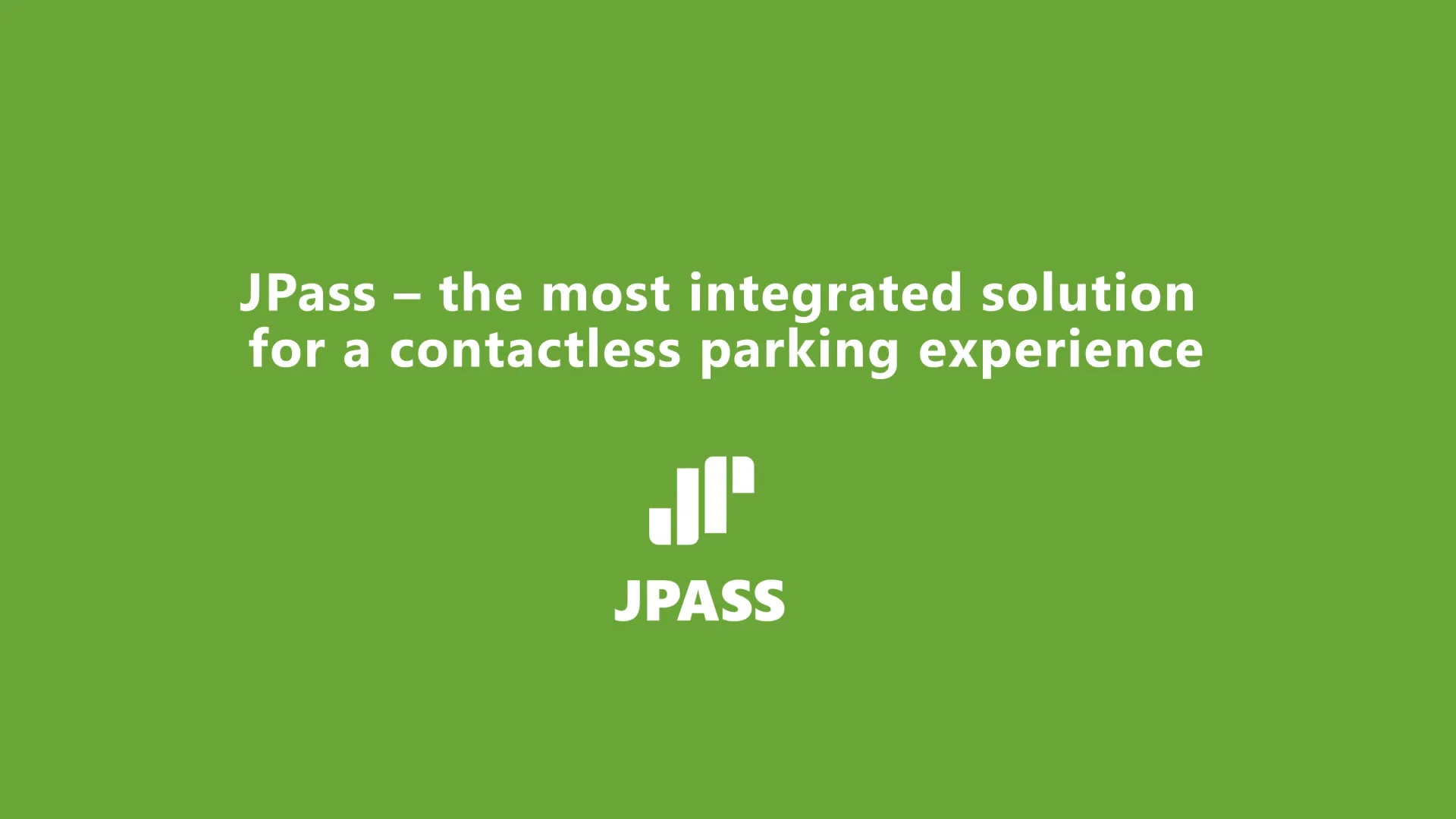 Jpass App: the most integrated touchless parking experience
