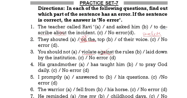 SPOTTING ERRORS PRACTICE SET- 6 & 7 on Vimeo
