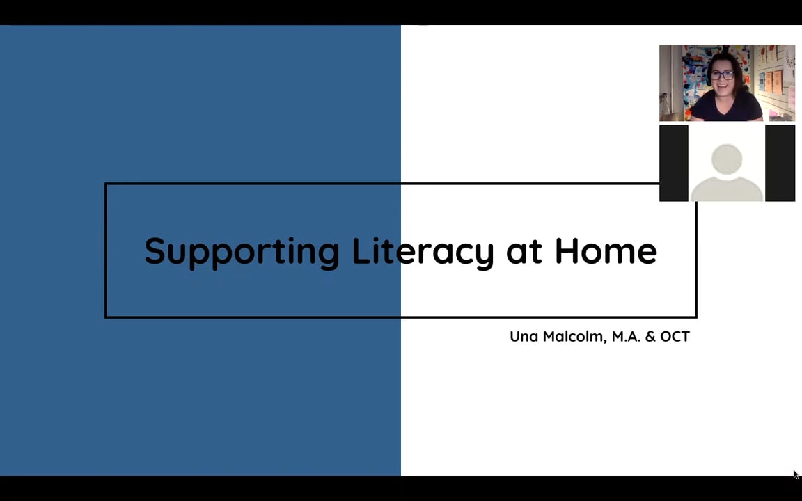 Supporting Literacy at Home on Vimeo