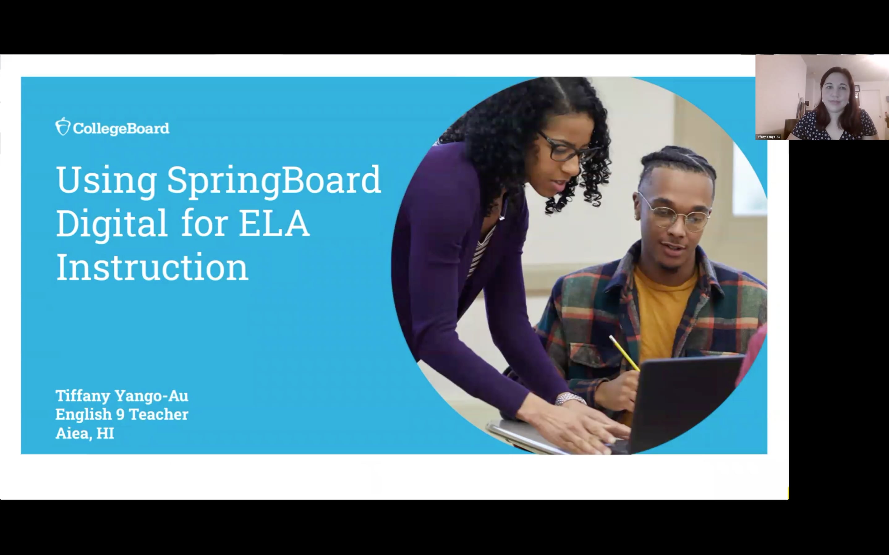 Using SpringBoard Digital for ELA Instruction Webinar on Vimeo