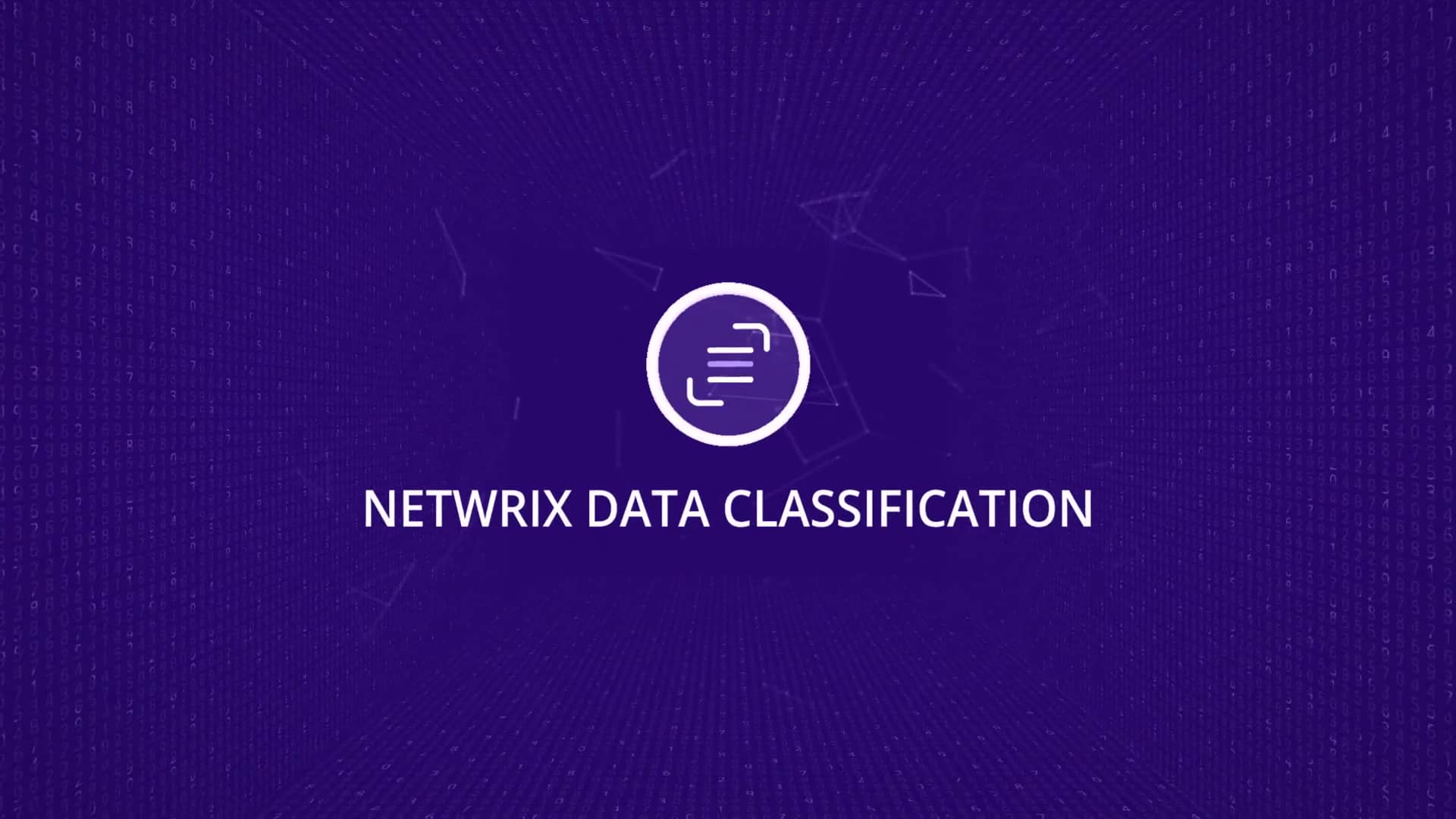 Netwrix Data Classification - Overview on Vimeo