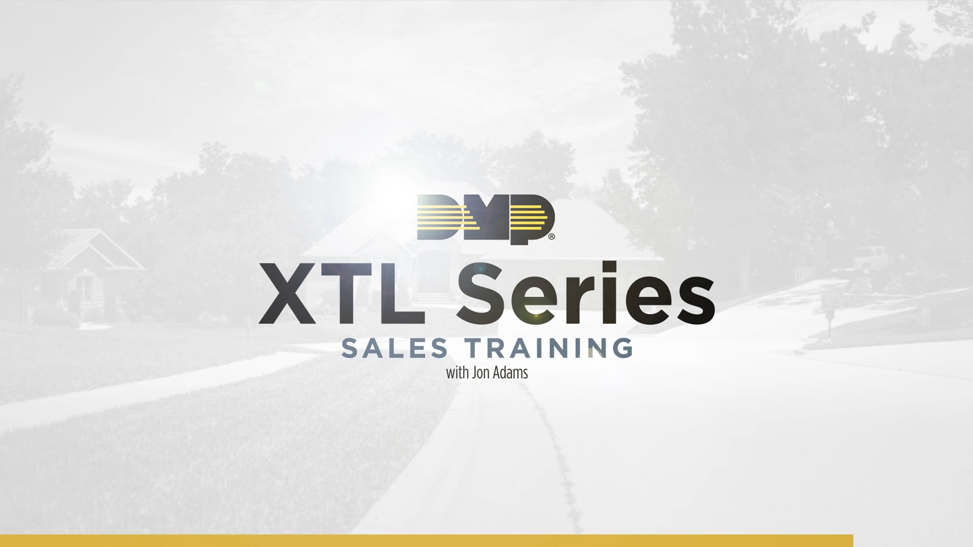DMP Sales Training: XTL Series on Vimeo