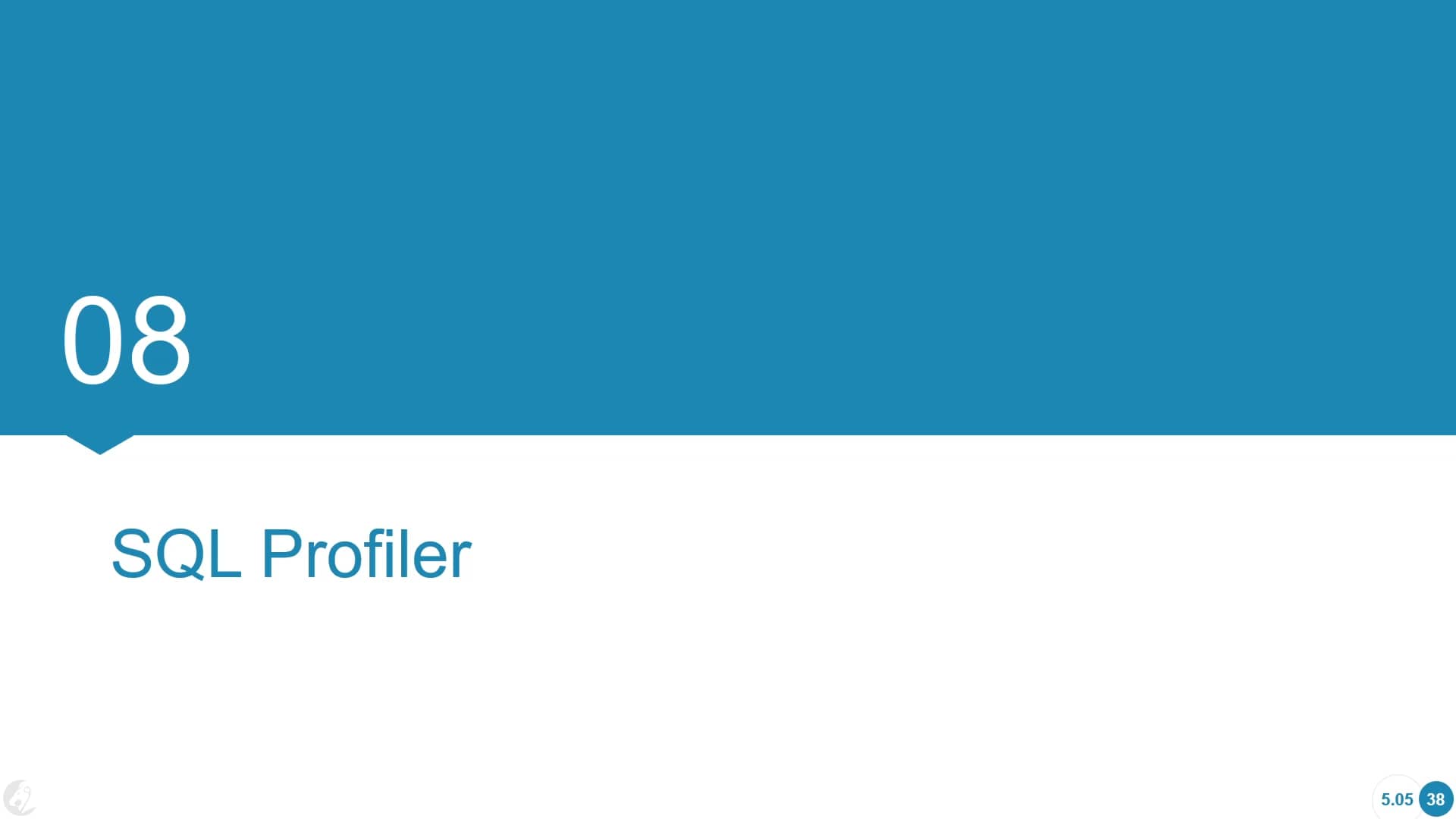 08 SQL Profiler on Vimeo