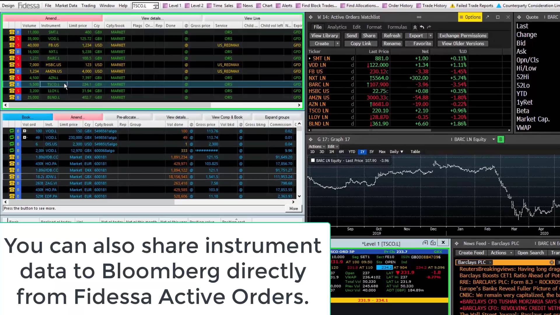 Sharing Instrument Data Between Bloomberg and Fidessa on Vimeo