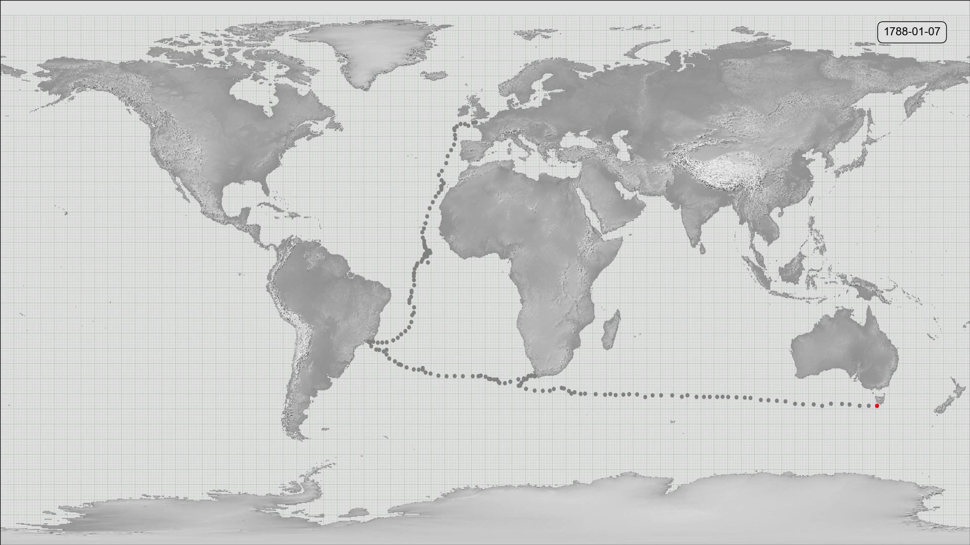 The voyage of the First Fleet. 1787-1788 on Vimeo