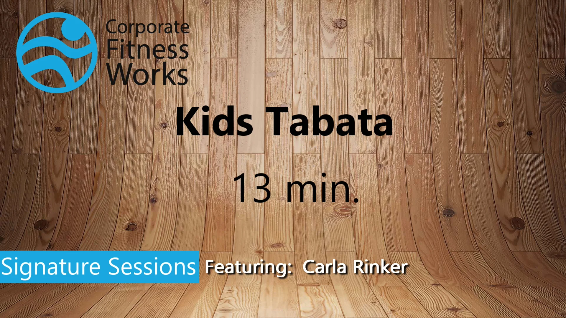 Family Fitness, Carla Rinker, Kids Tabata on Vimeo