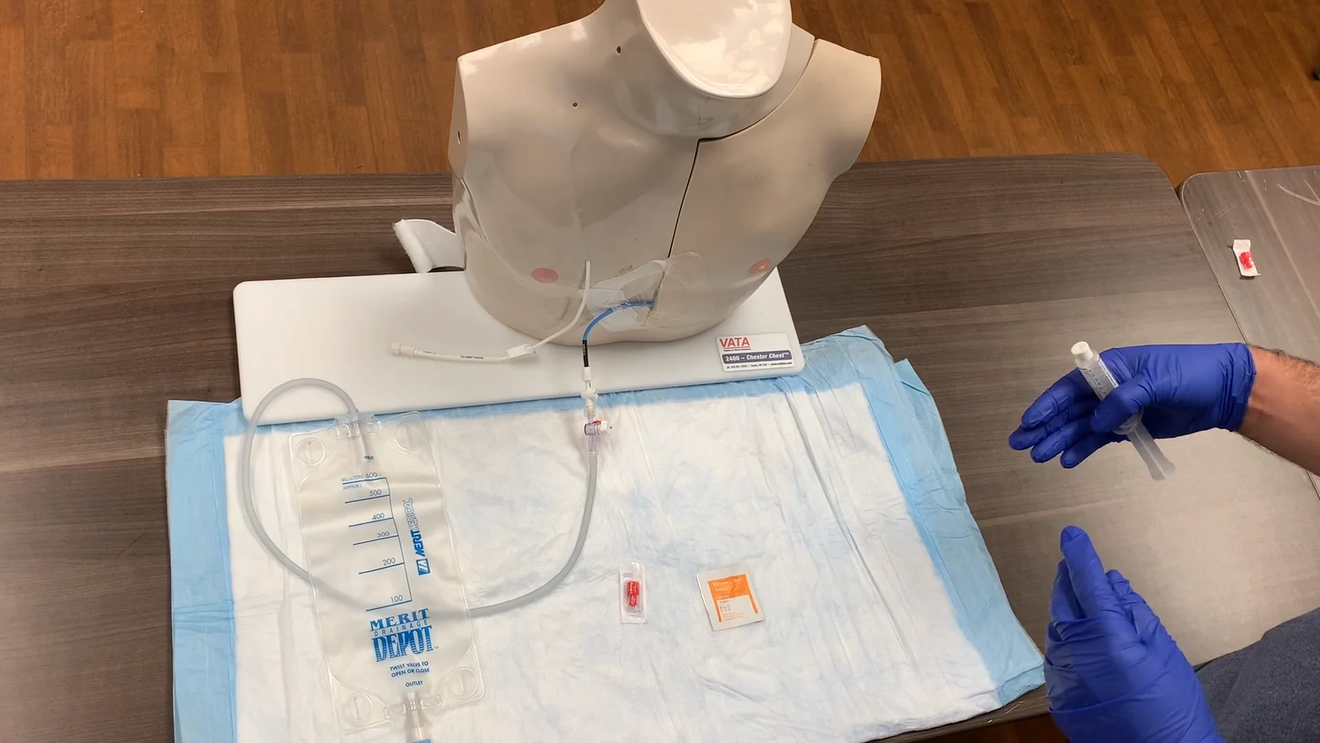 Pericardial Drain Video