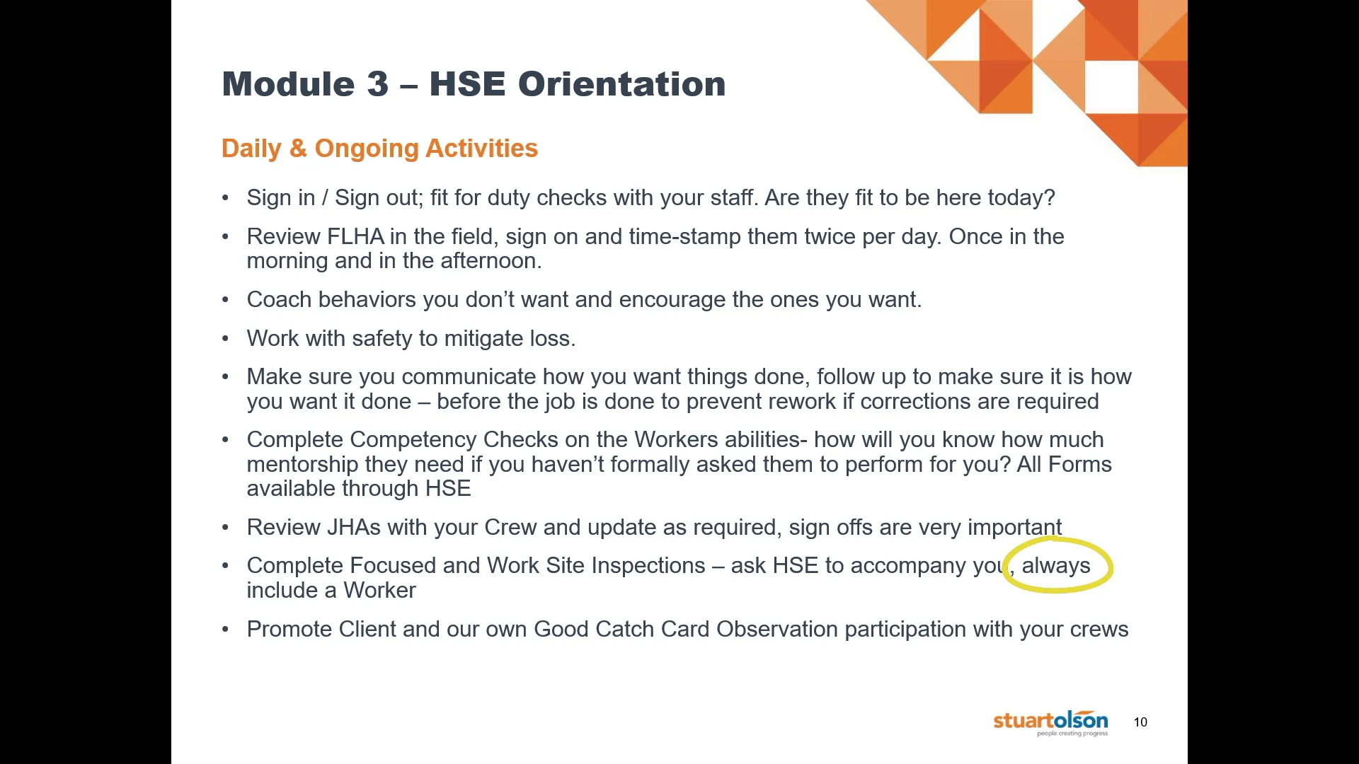 SOI Supervisor Training- Module 3 on Vimeo