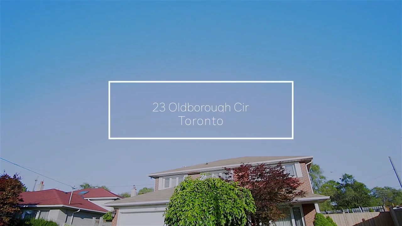 23 Oldborough Cir Toronto on Vimeo