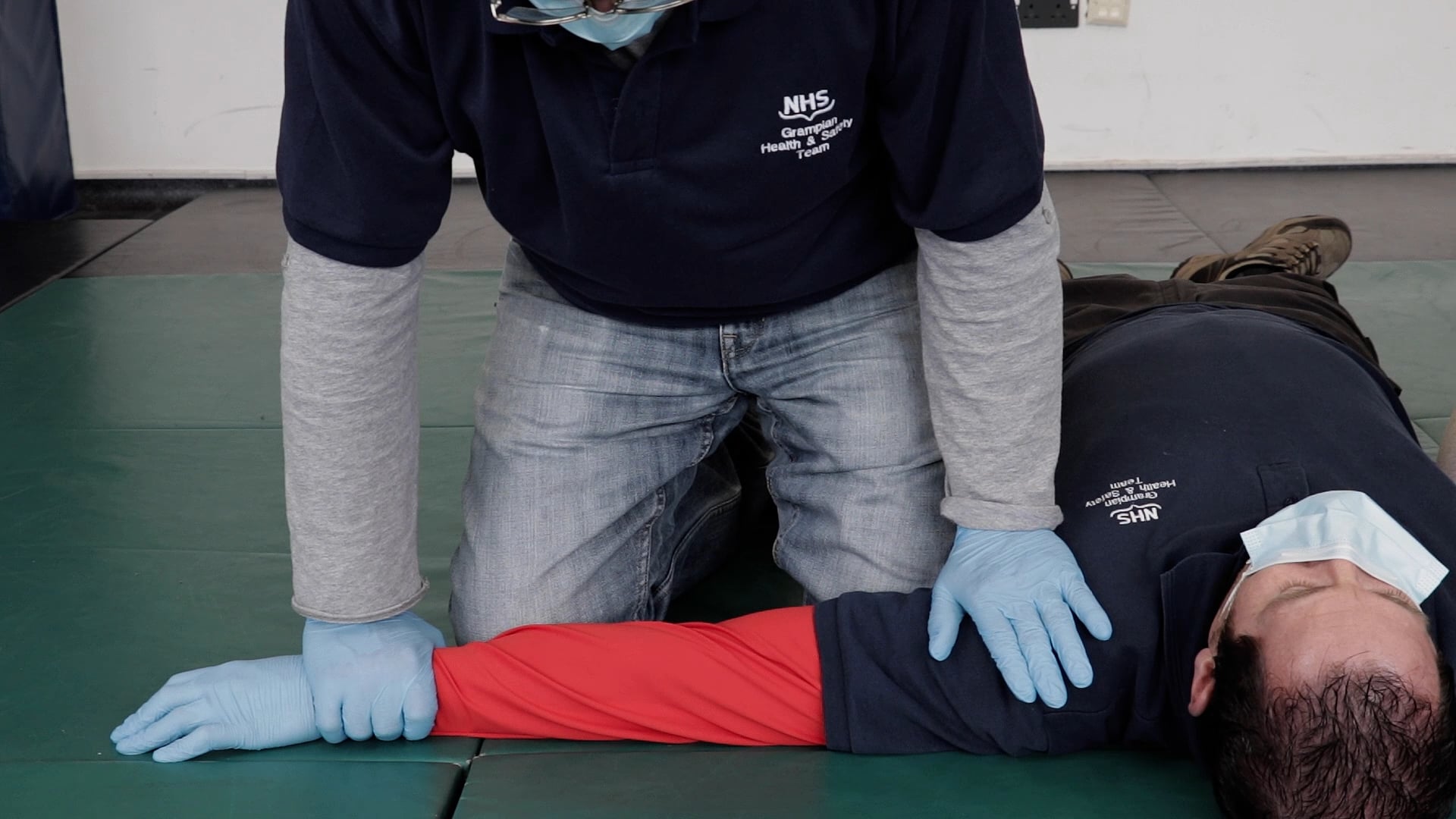 NHS Grampian : PMVA videos - supine holds on Vimeo