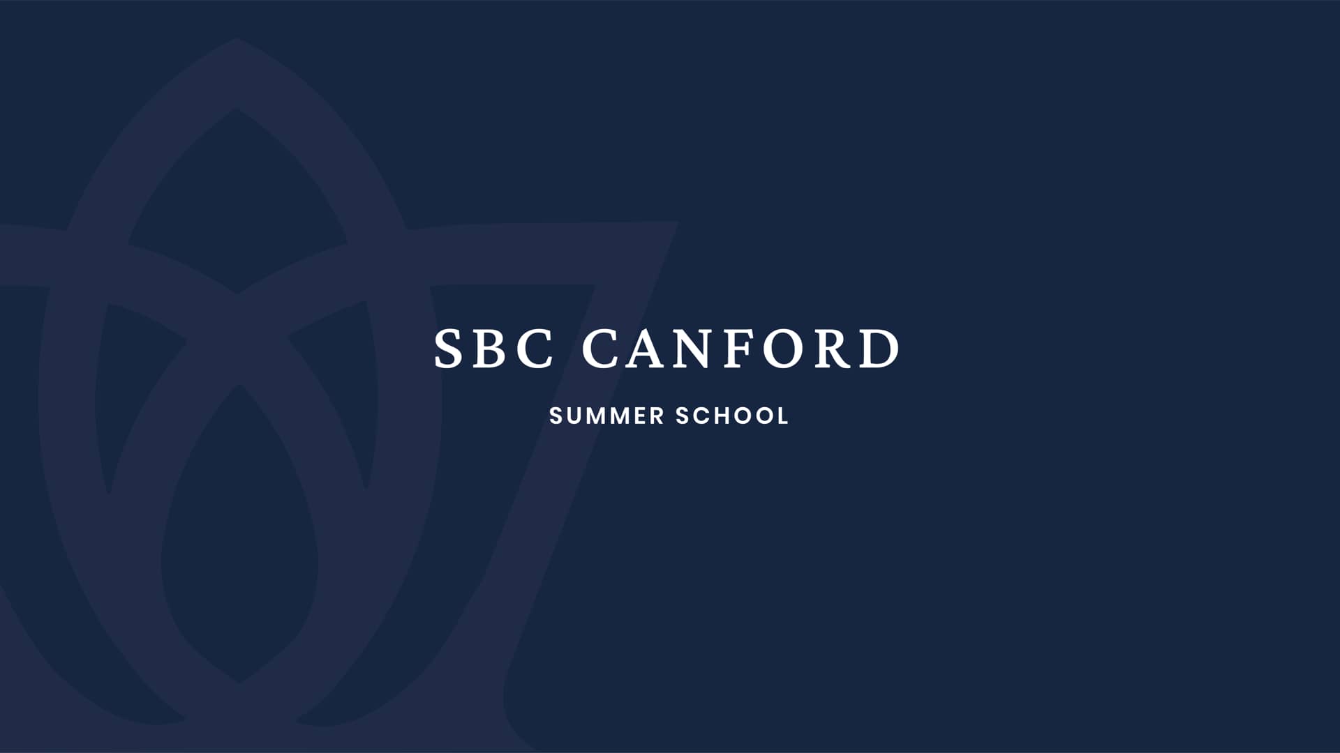 SBC Canford Summer School on Vimeo