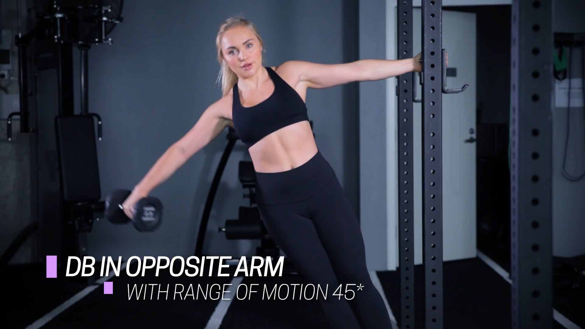 One Arm Leaning DB Lateral Raise on Vimeo