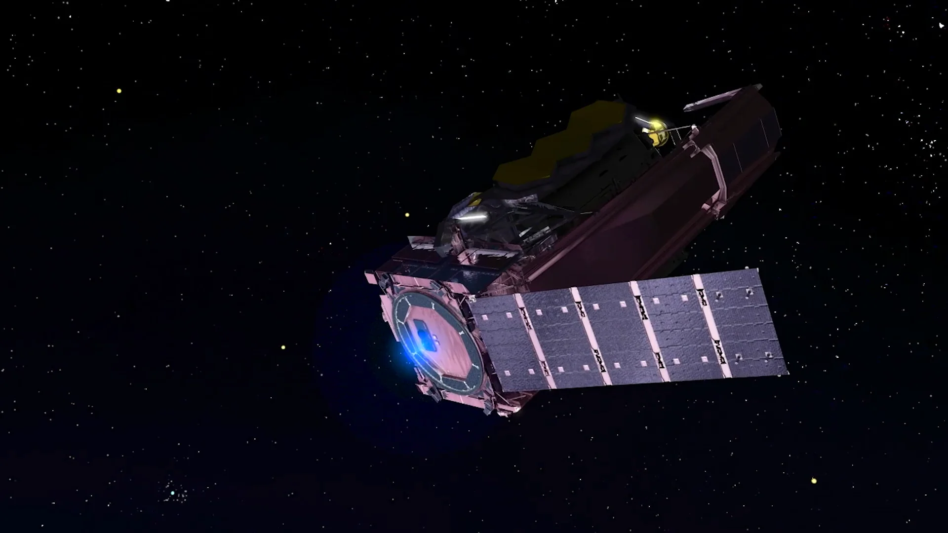 James Webb Space Telescope Deployment Sequence on Vimeo