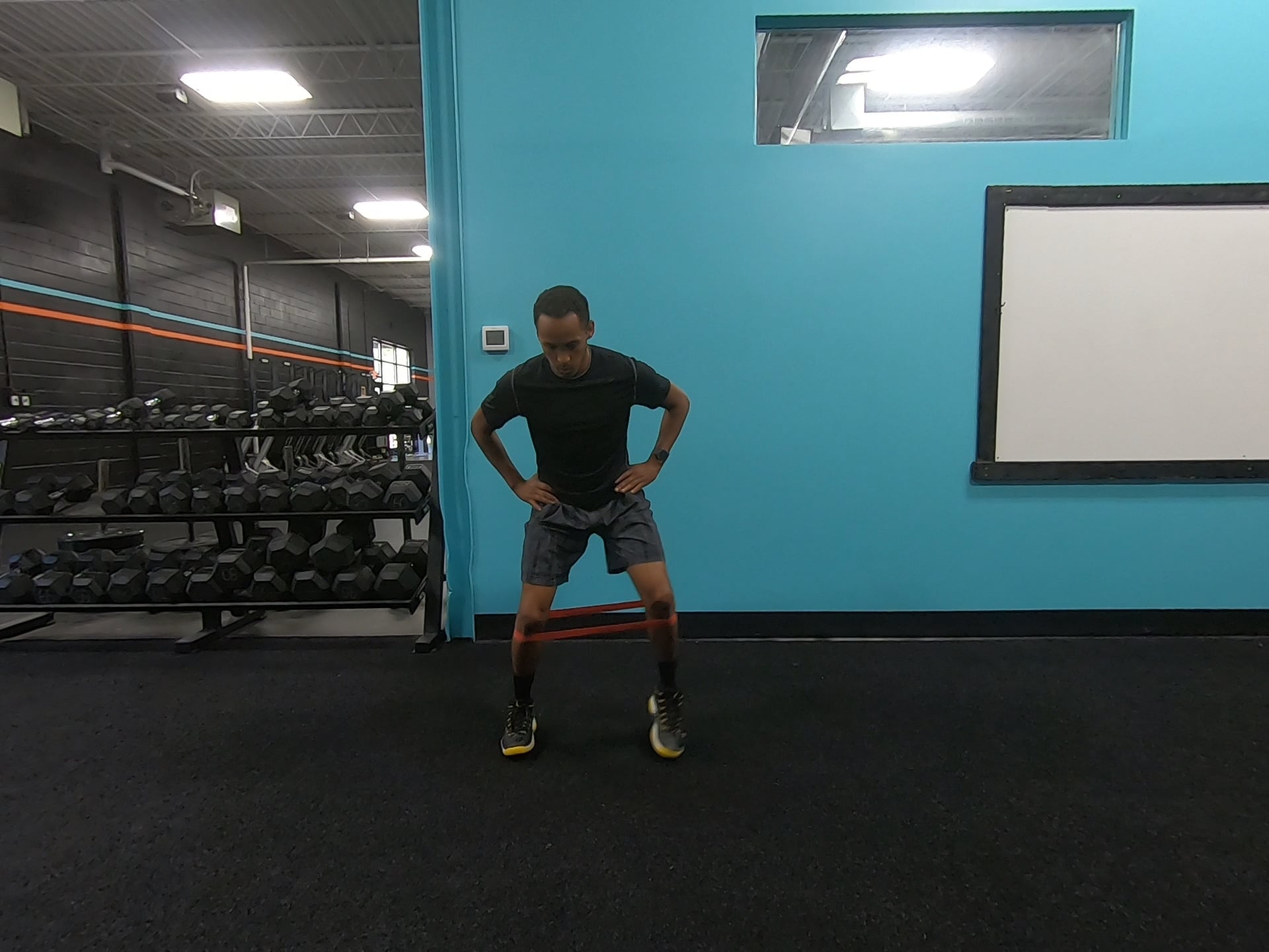 Mini Band Lateral Monster Walk