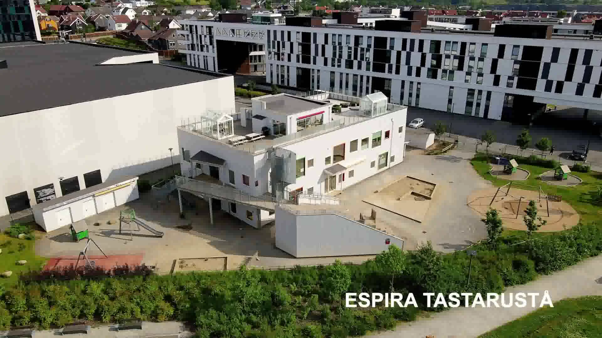 Espira Tastarustå – Se vår barnehage fra lufta! on Vimeo