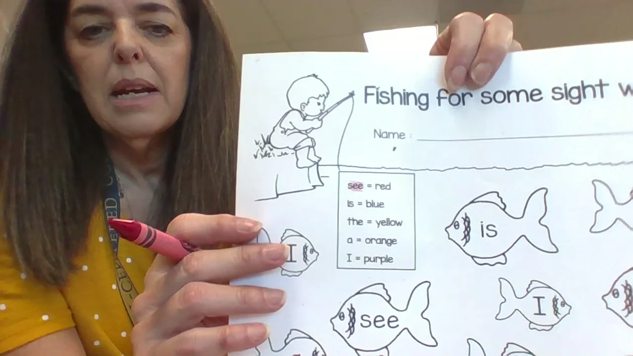 Fishing for sight words on Vimeo