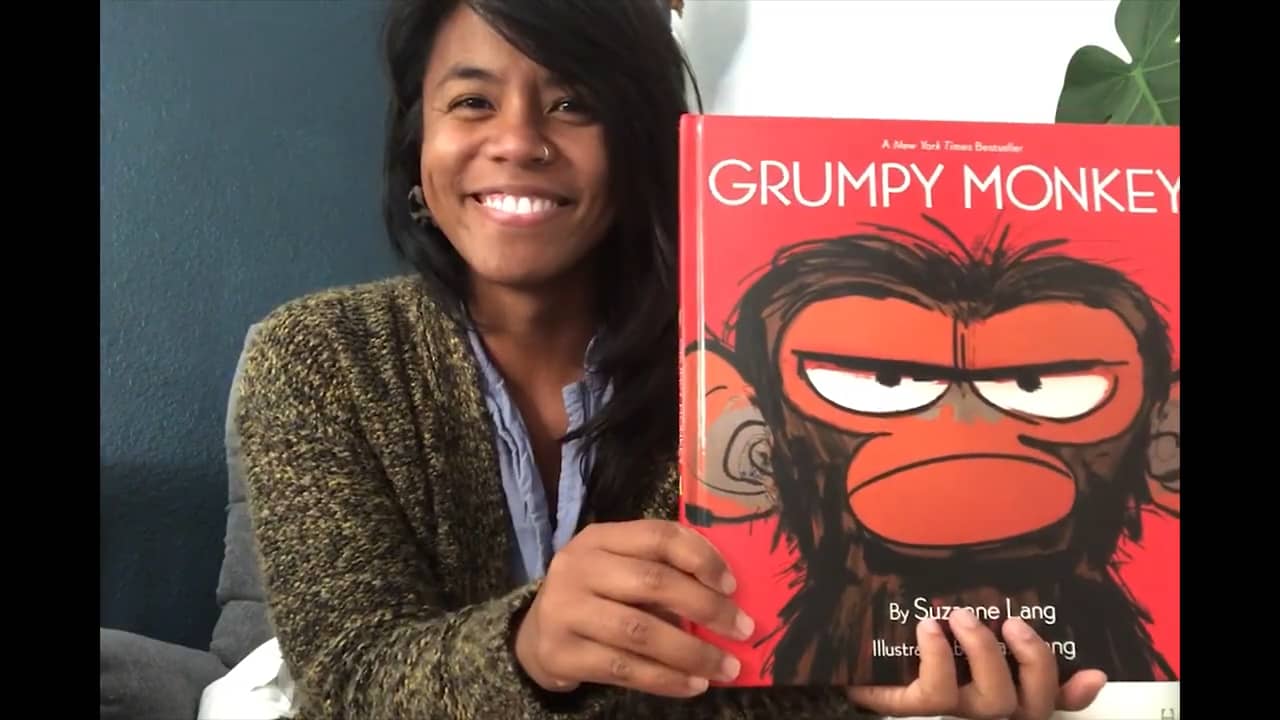 "Grumpy Monkey" by Suzanne Lang & Illustrated by Max Lang Read Aloud on ...