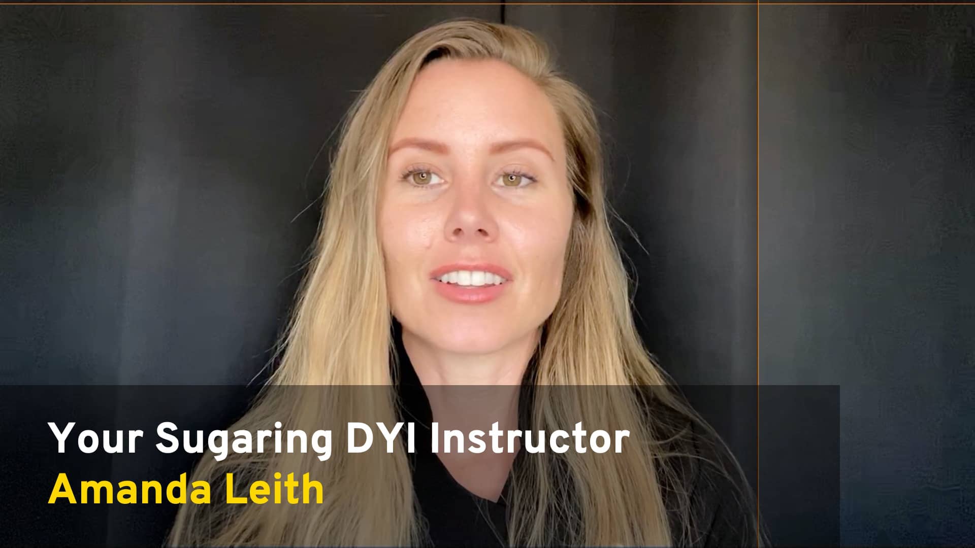 Your Sugaring DIY Instructor - Amanda Leith on Vimeo