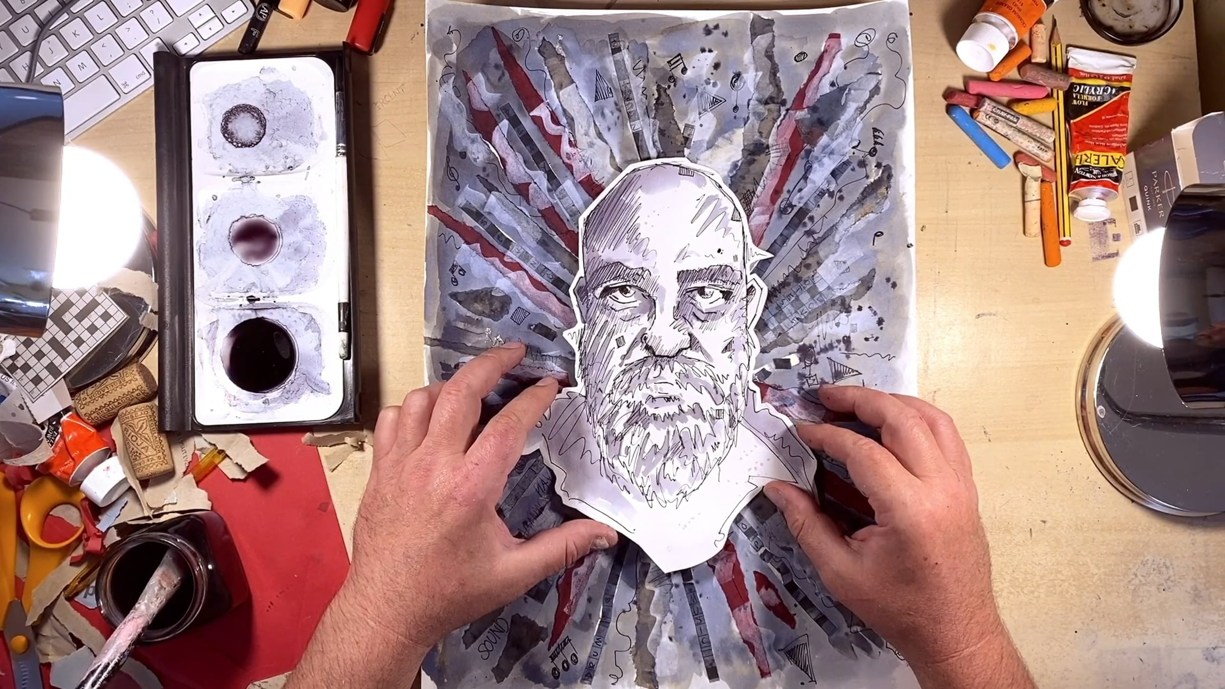 Making Layered Portraits with Mike Barrett Part Two