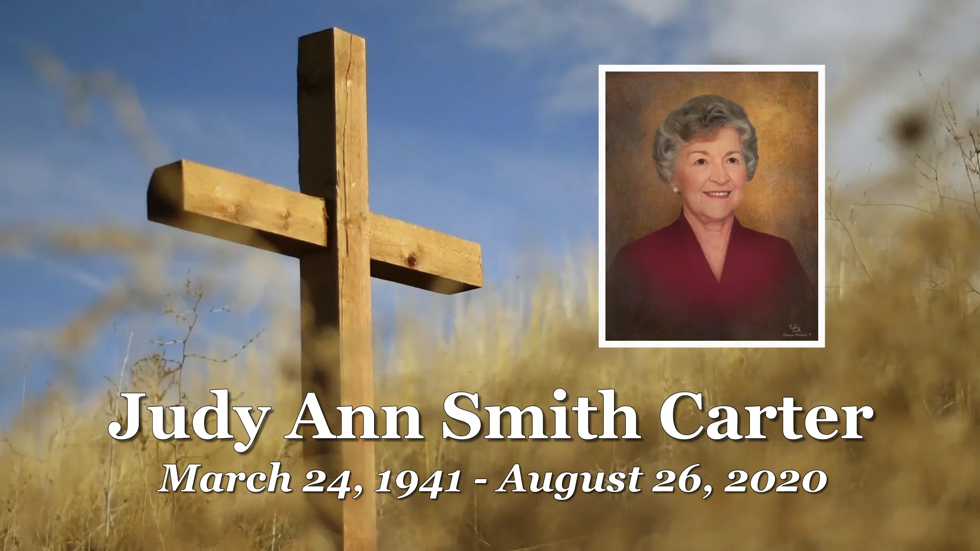 Judy Ann Smith Carter - Morgan & Nay Judy Carter on Vimeo