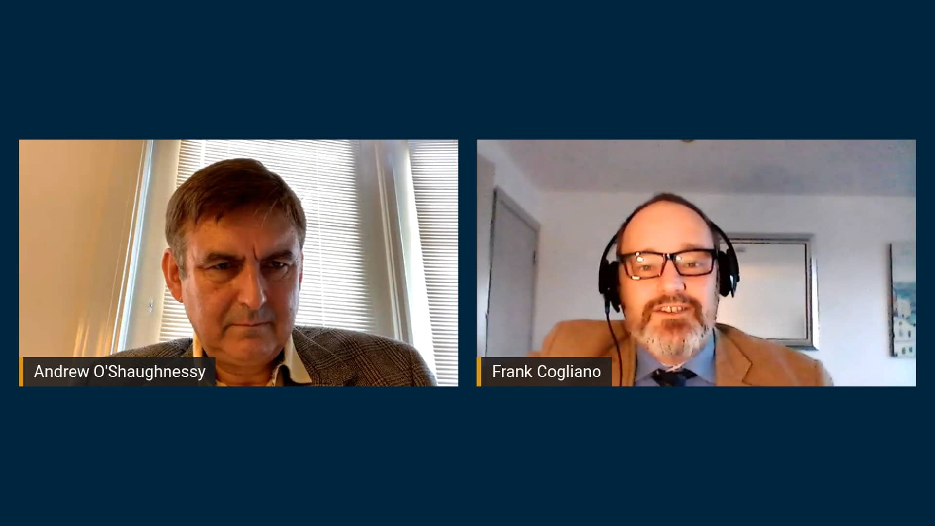 LIVE with Frank Cogliano - Washington and Jefferson: It's Complicated ...