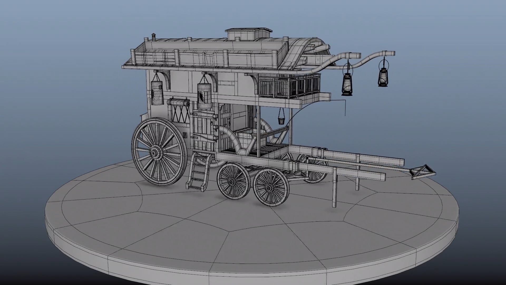 D&D wagon model on Vimeo