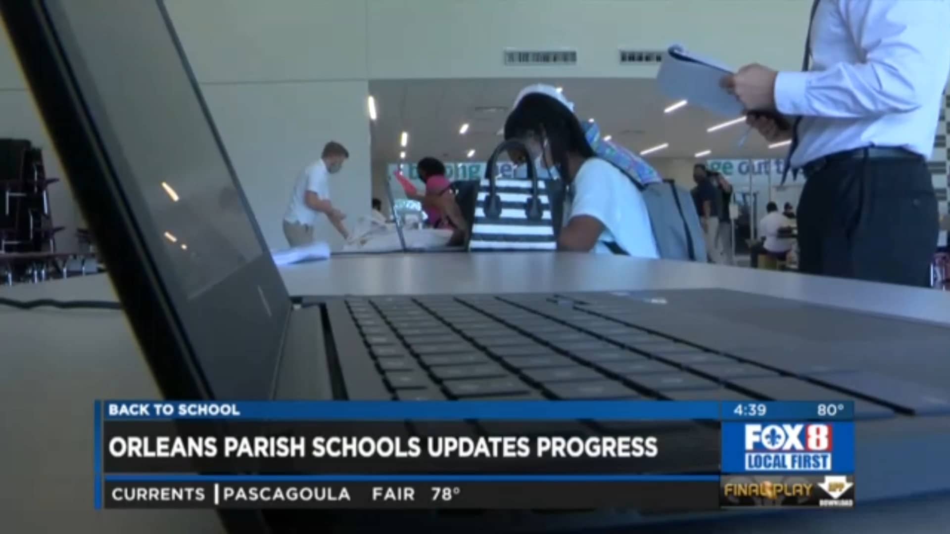 August 28, 2020 Orleans Parish Schools Dr Benjamin Springgate WVUE 430 ...