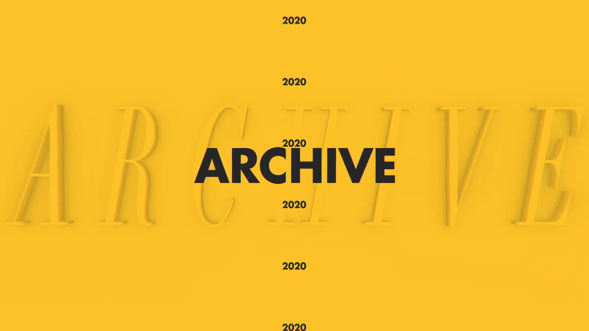 Archive 2020 on Vimeo