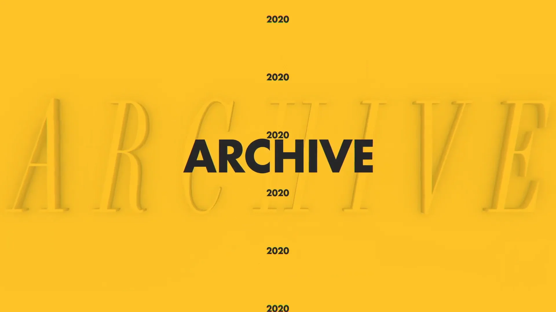 Archive 2020 on Vimeo