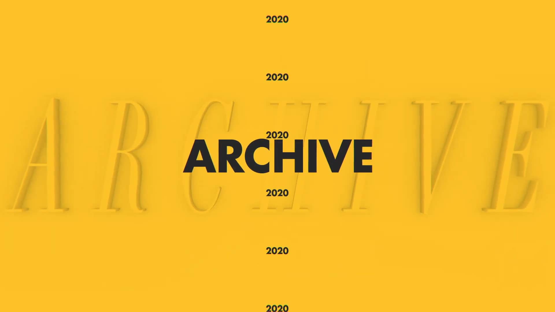 Archive 2020 on Vimeo