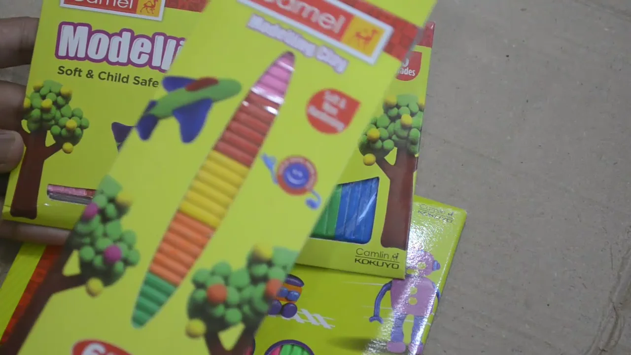 camlin modelling clay 6 neon shades on Vimeo