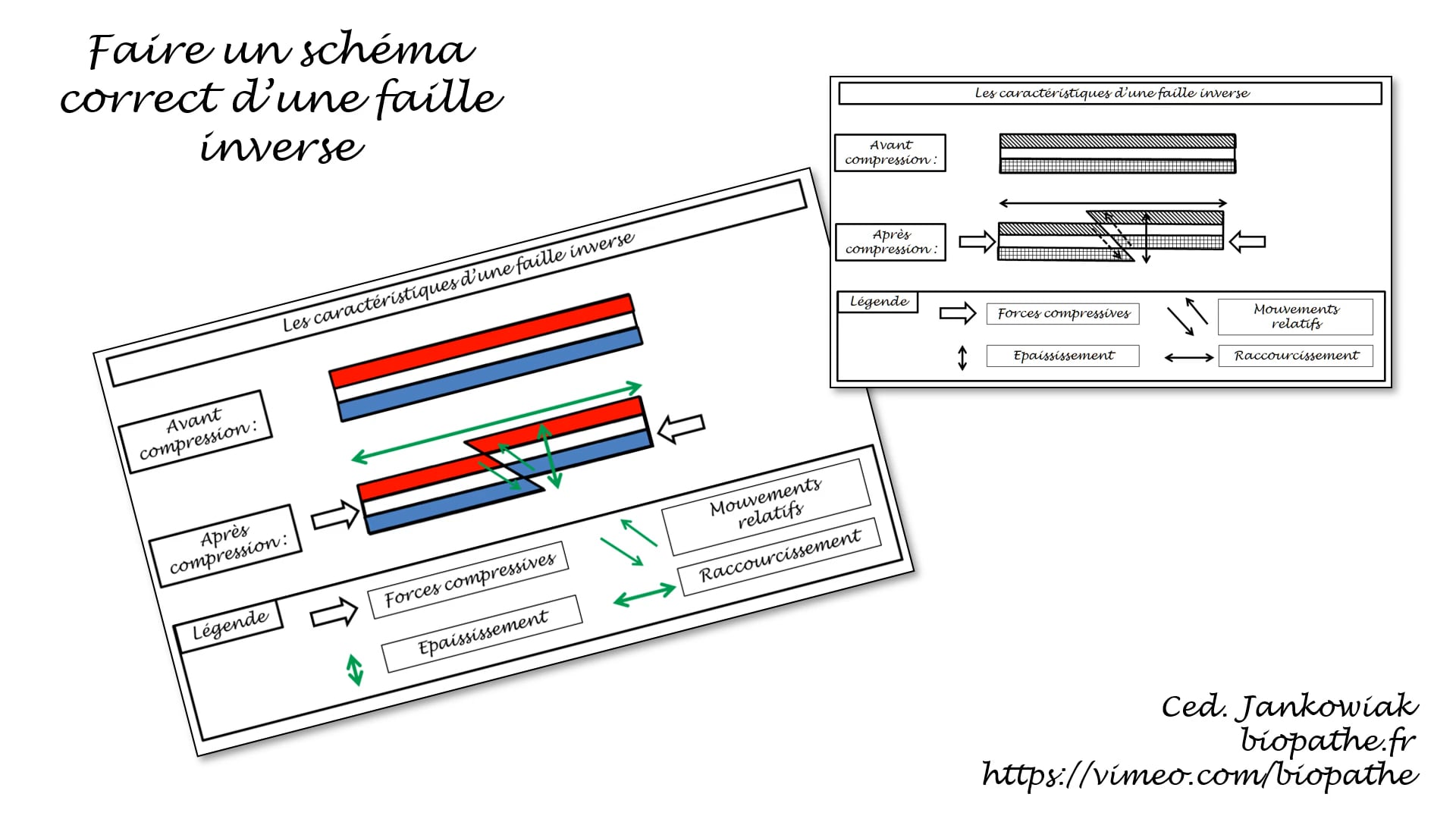 faire un schéma explicatif de faille inverse on Vimeo