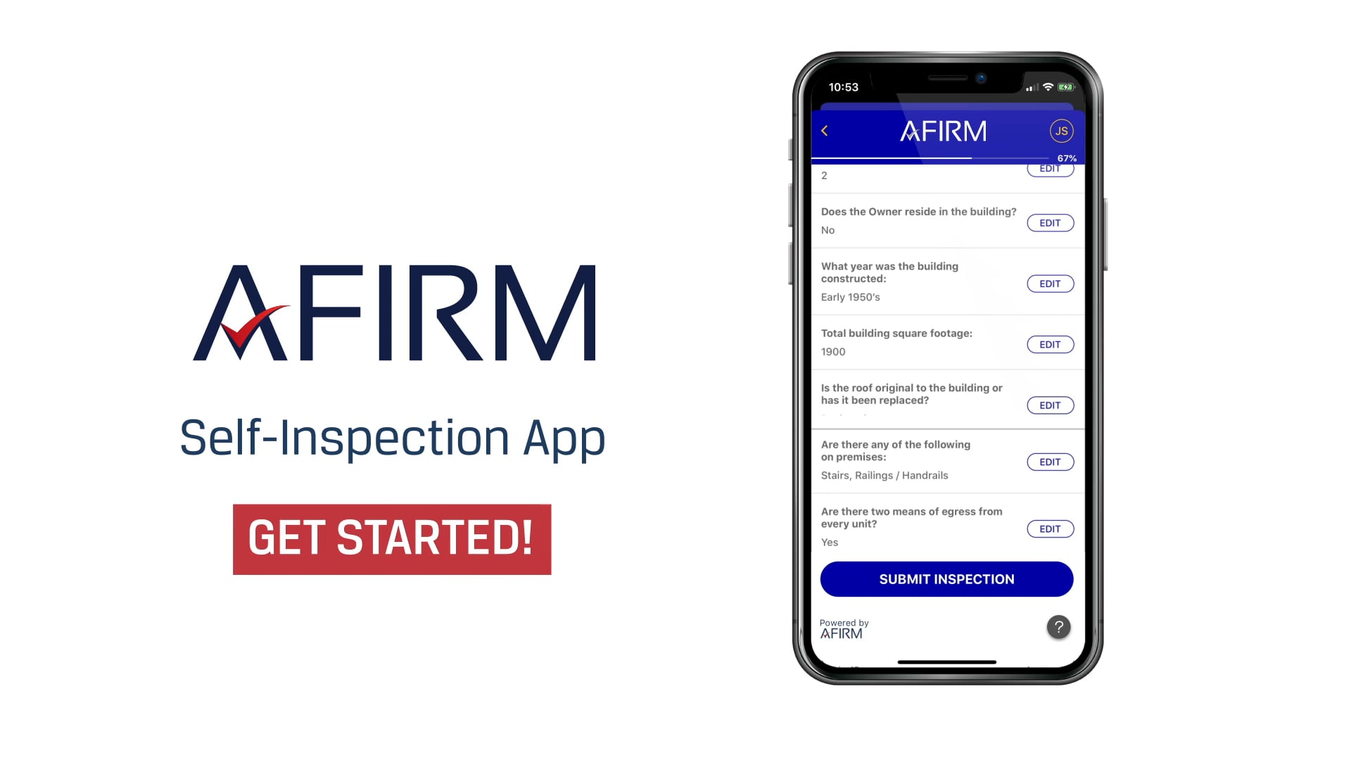 Afirm Self-Inspection App on Vimeo