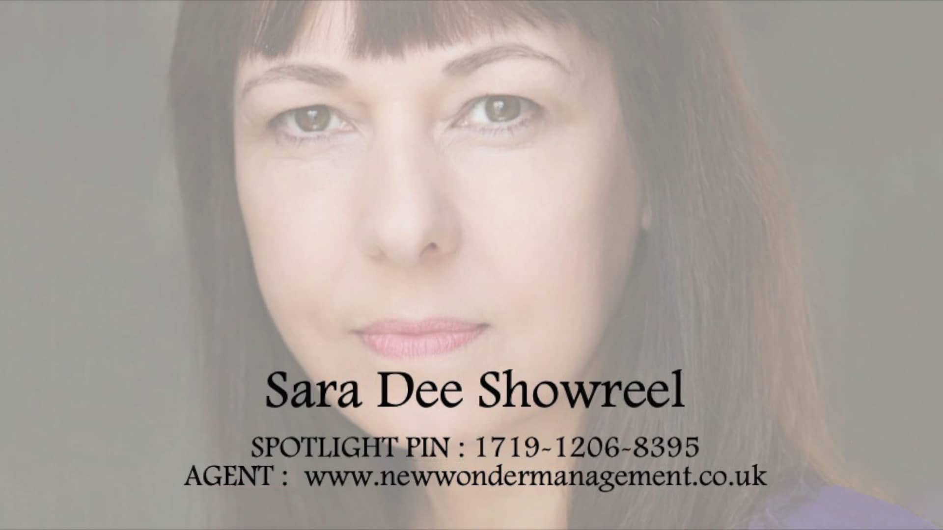 01 SARA DEE ACTING SHOWREEL on Vimeo