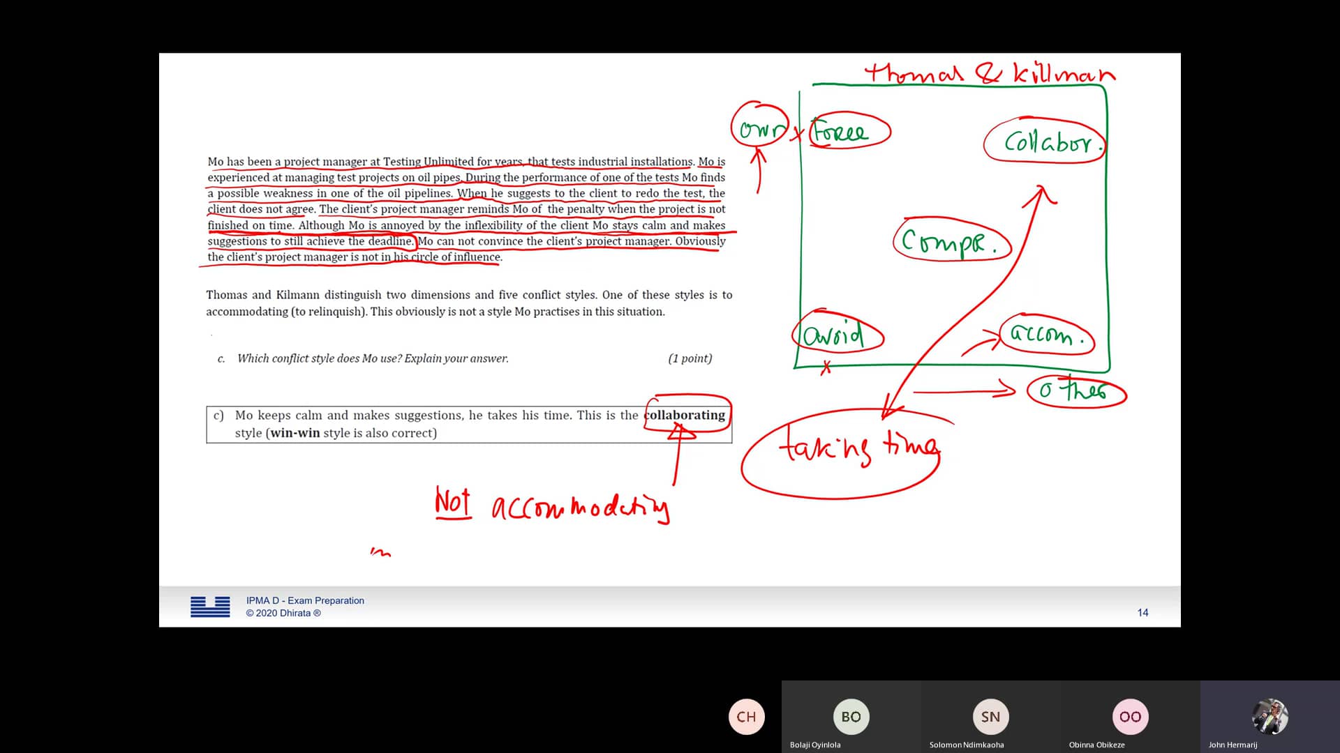 IPMA - Exam preparation - Part 2 on Vimeo