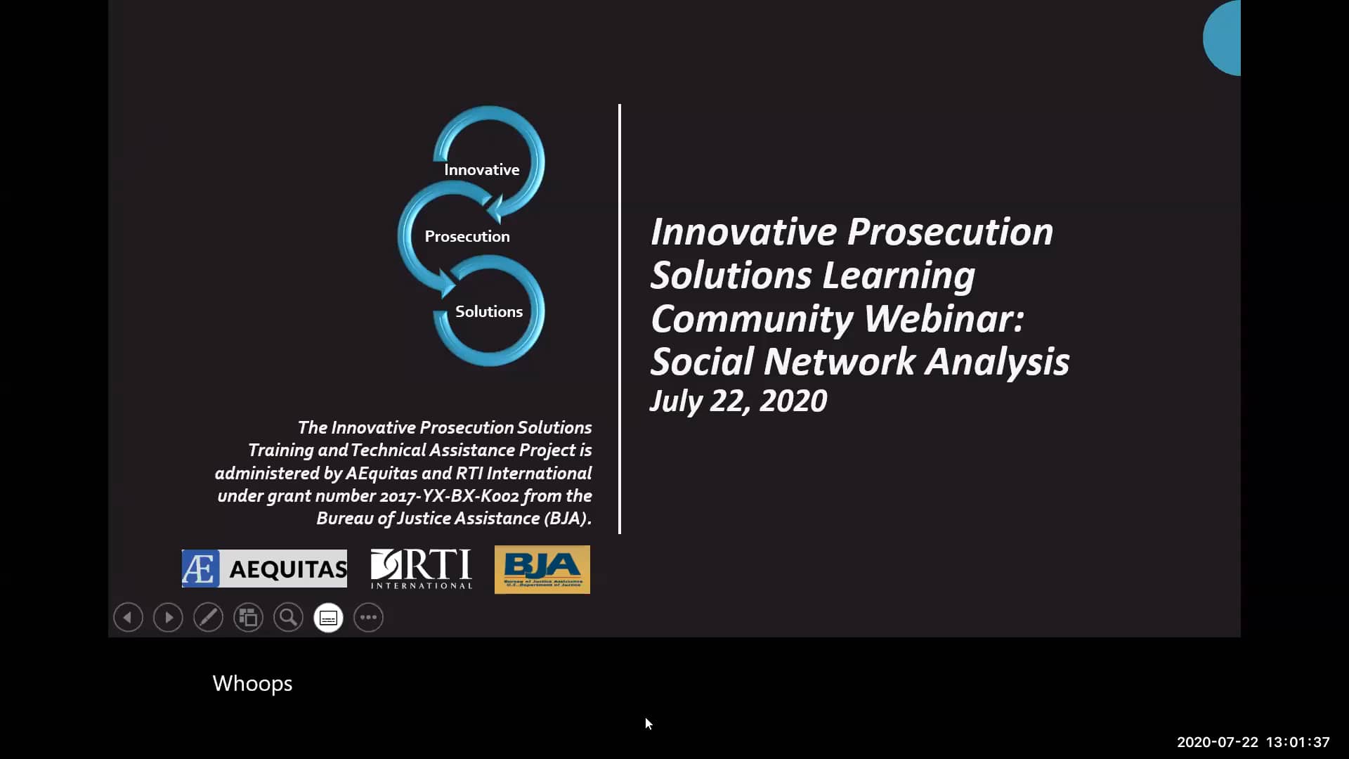 IPS Learning Community Series: Social Network Analysis on Vimeo