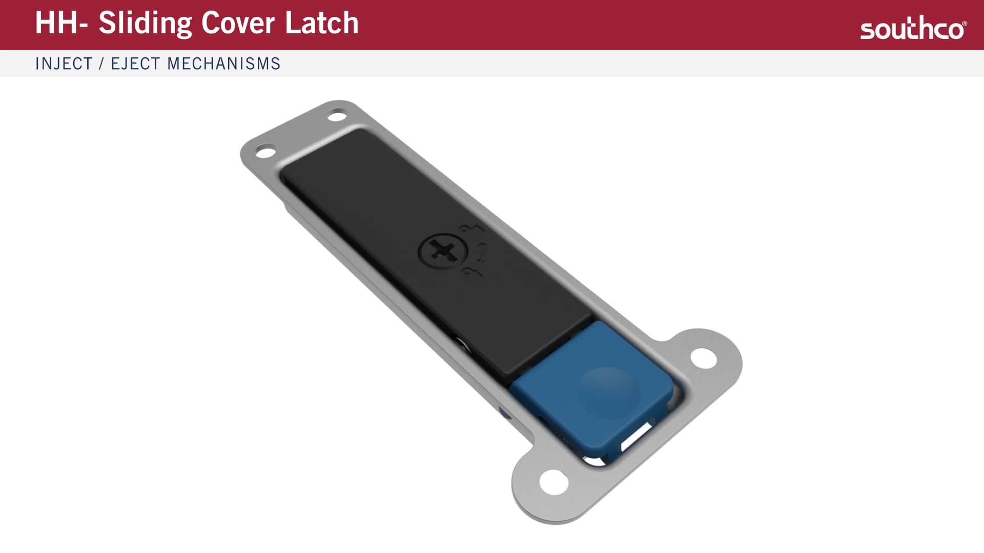 Product Demo: Southco HH – Sliding Cover Latch on Vimeo