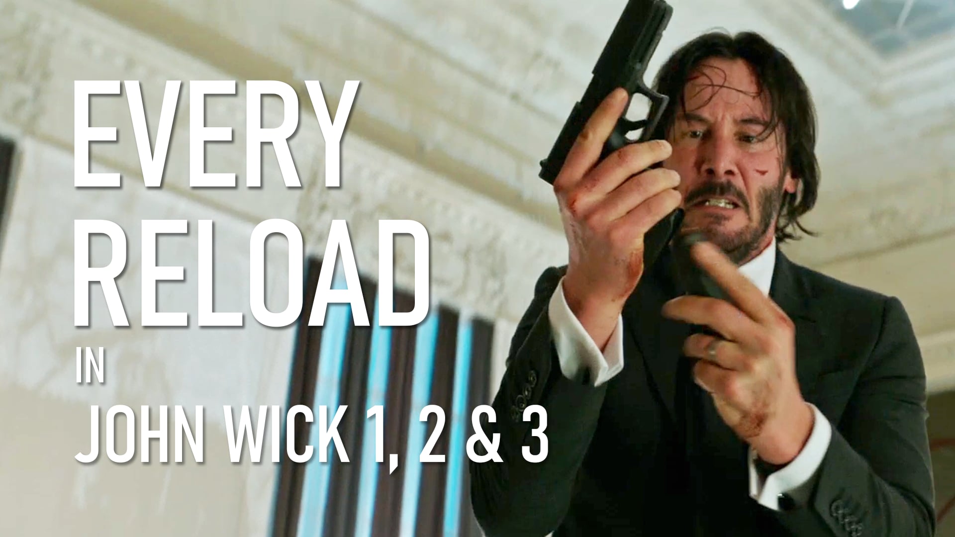 Every Reload in John Wick 1, 2 & 3 (Supercut 21:9) on Vimeo