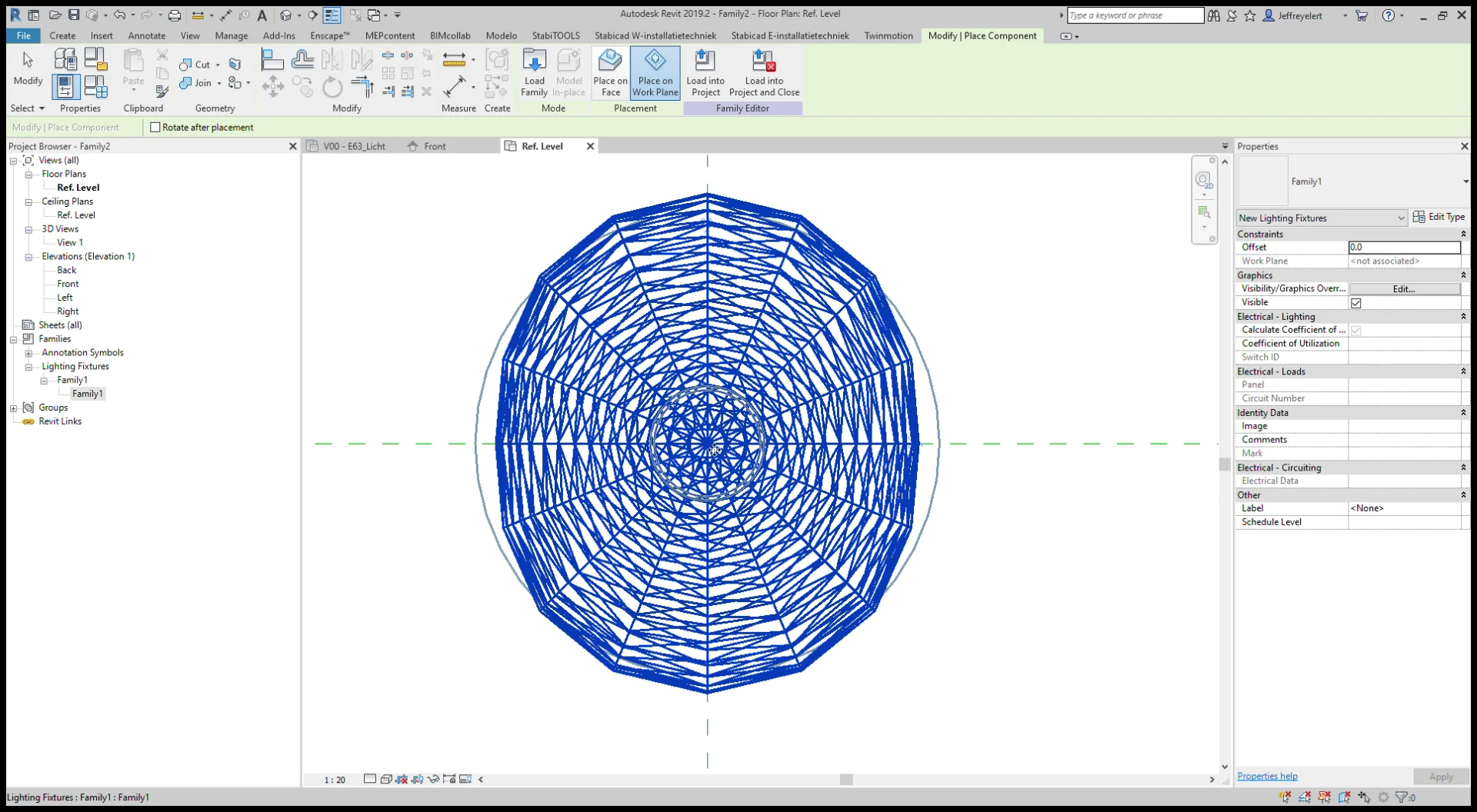Autodesk Revit - How to; Rotate light source in family [Jeffrey]